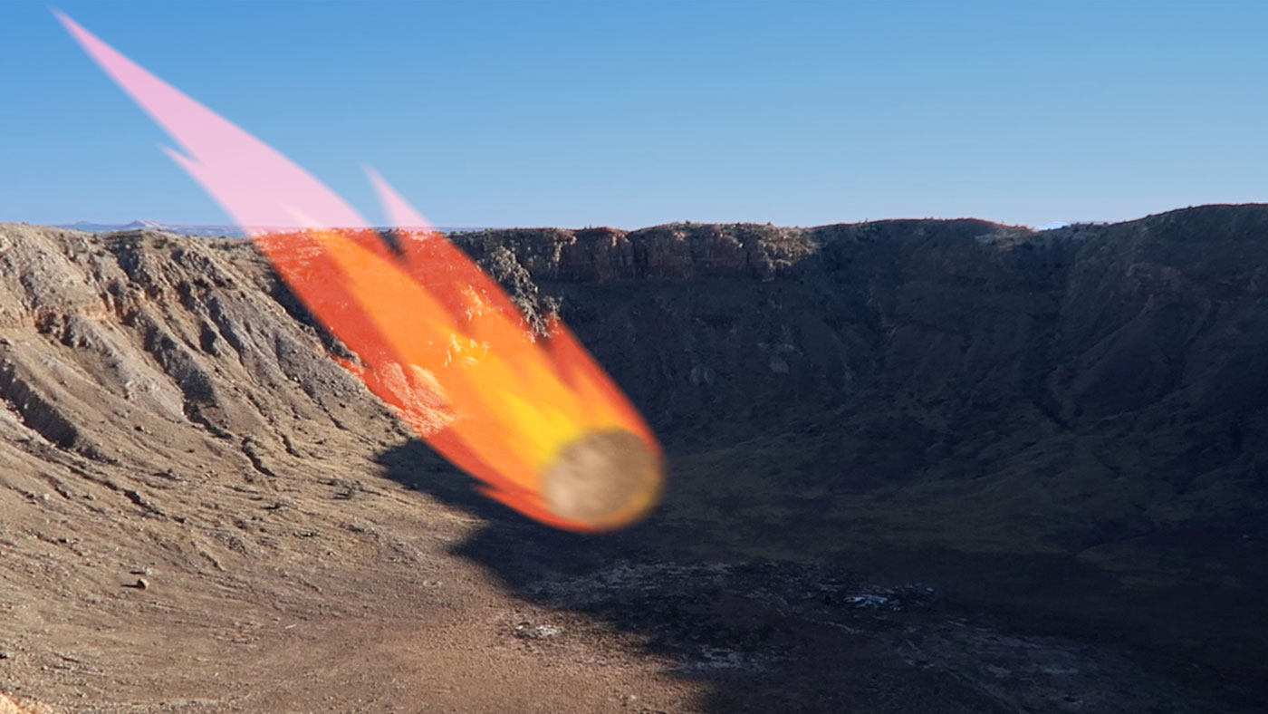 How Big Was The Meteor That Made Meteor Crater