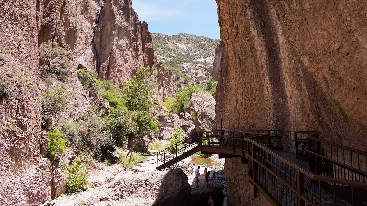 Visiting Gila National Forest’s Catwalk Recreation Area in New Mexico ...